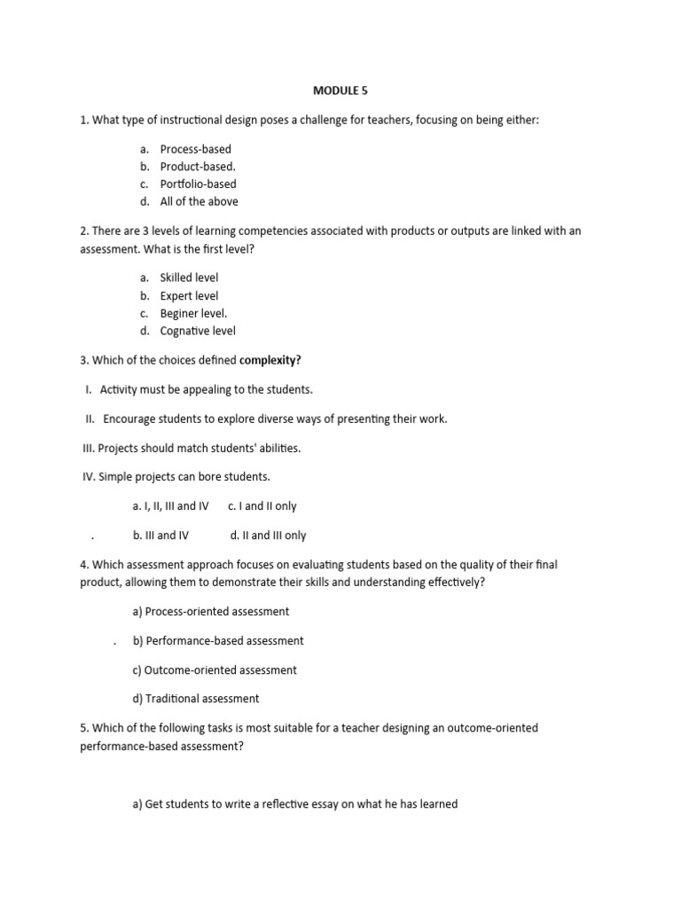 MODULE 5-WPS Office | PDF | Educational Assessment | Human Communication