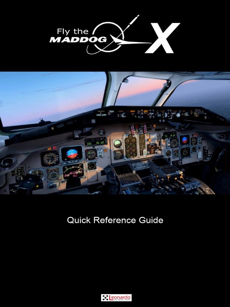 Fly the Maddog X Quick Guide | PDF | Aerospace | Aircraft