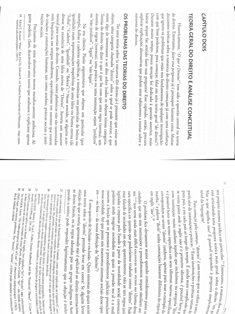 Bix, Brian H. Teoria Do Direito Fundamentos e Contextos. Capítulo 2 ...