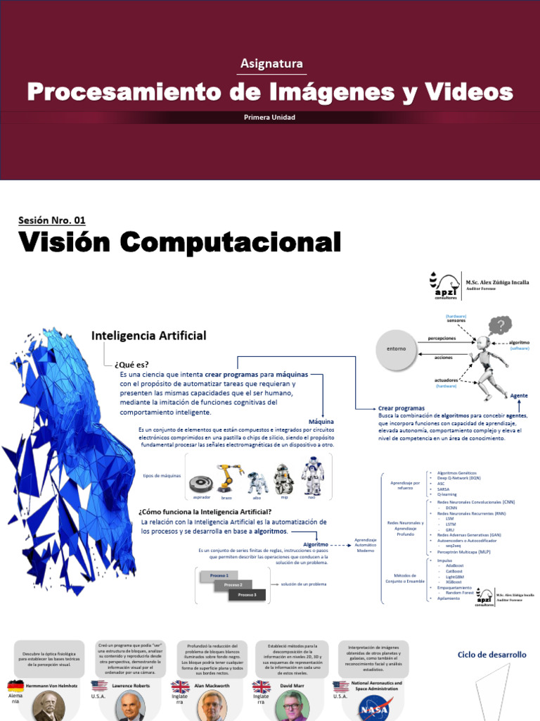 Visión Computacional | PDF | Visión por computador | Inteligencia ...