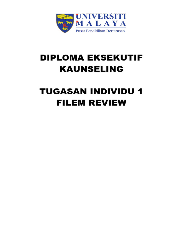 Film Review Teori Kaunseling Pdf