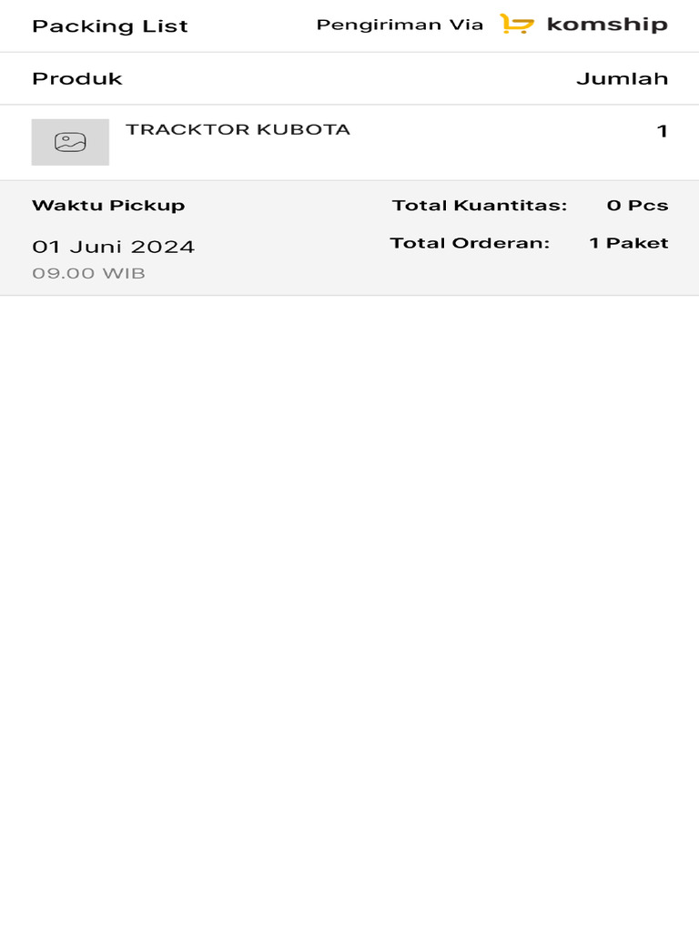 Packing List 01062024 MUJIONO 3152024 0816 | PDF