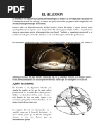 Uso y función del heliodón | PDF | Ciencia y matemáticas