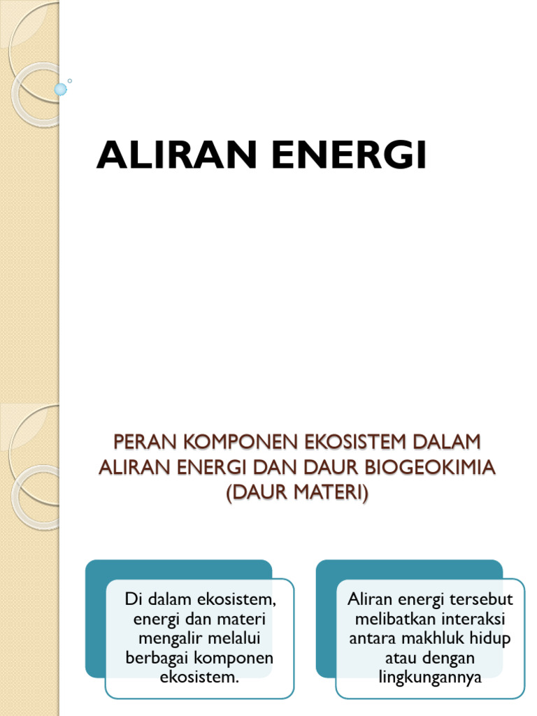 7 ALIRAN ENERGI PPT | PDF