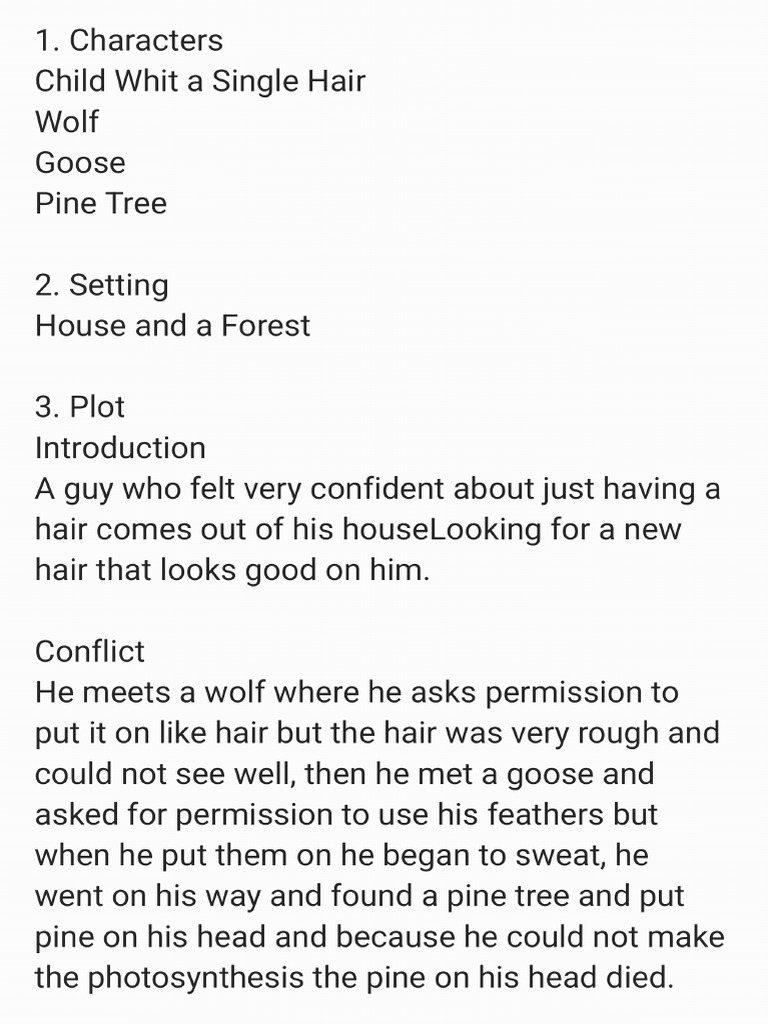 A Single Hair | PDF