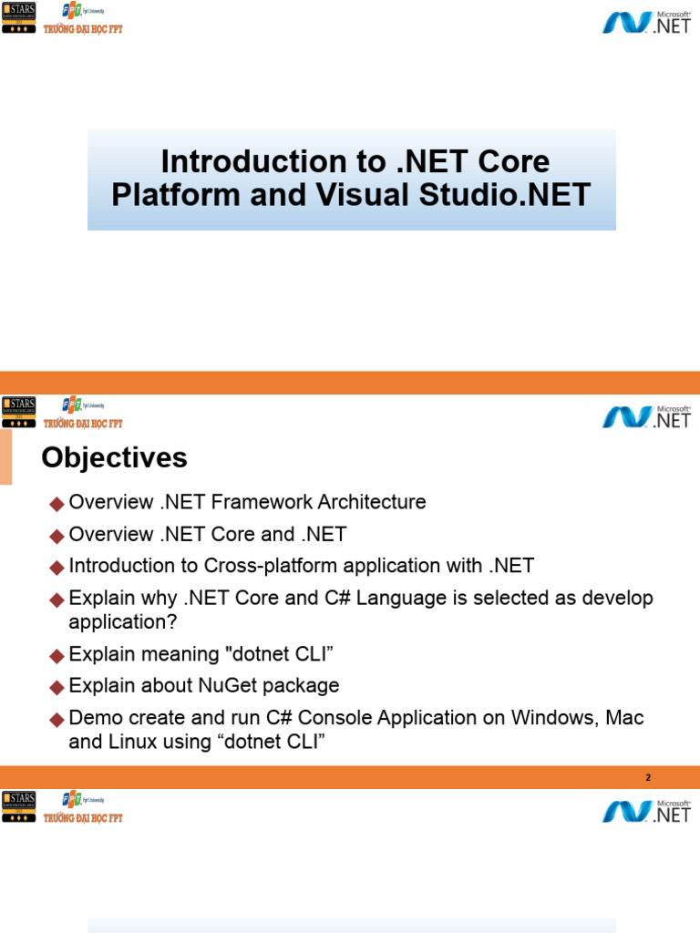 Chapter 01 Introduction To Net Platform Visual Pdf C Sharp Programming Language 6990