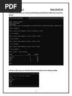 Oracle HR Schema Practise Queries | PDF | Table (Database) | Information Retrieval