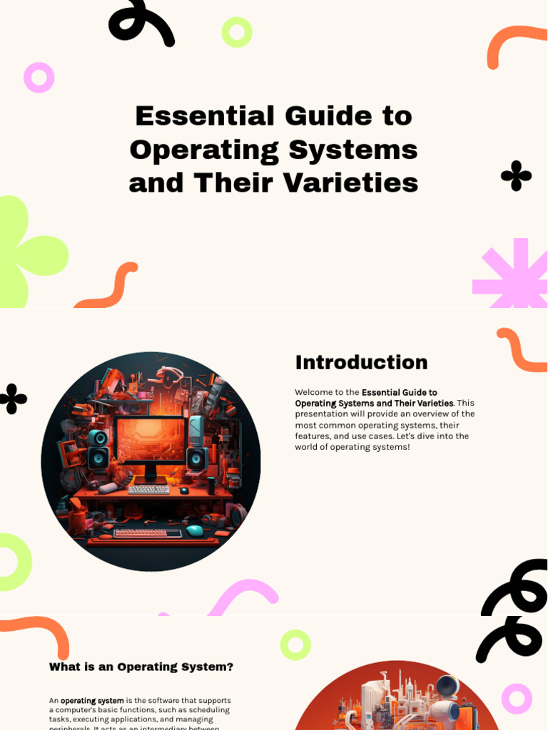 Slidesgo Essential Guide To Operating Systems and Their Varieties 20240503023503ITBi | PDF ...