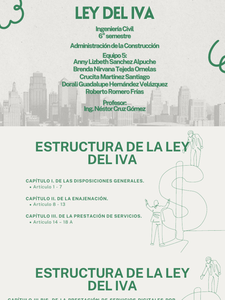 LEY DEL IVA | Descargar gratis PDF | Impuesto al valor agregado | Impuestos