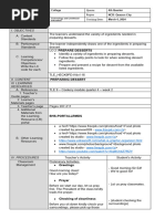 Melcs-2022-2023 (Tle 9) | PDF | Learning | Desserts