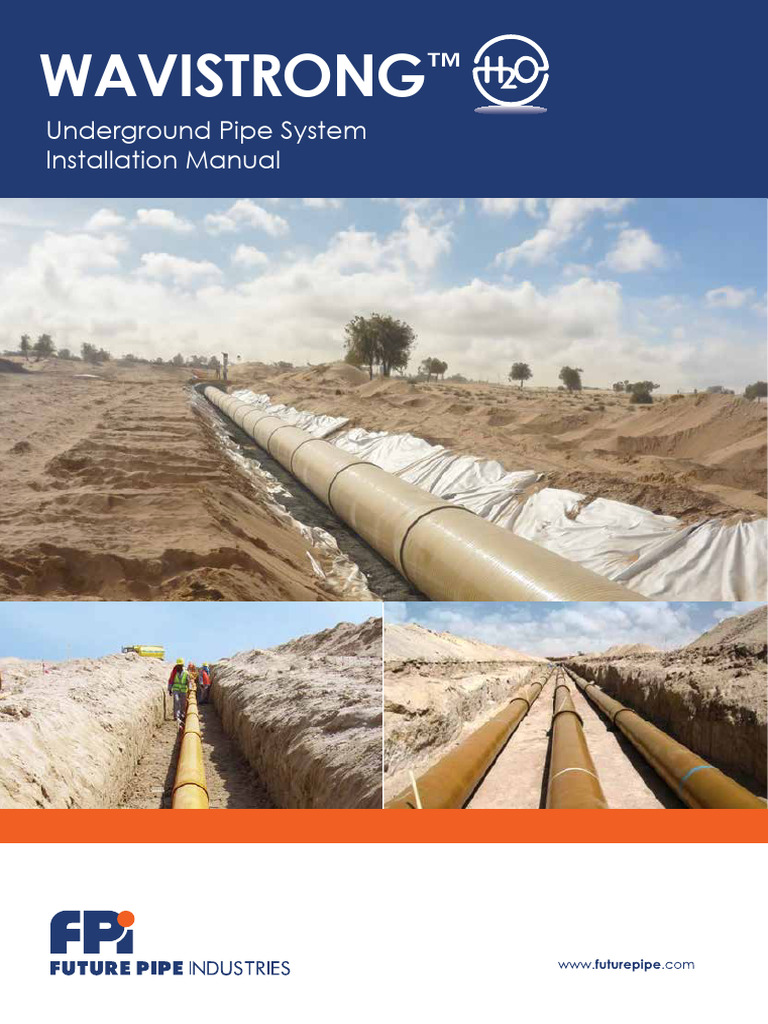 WAVISTRONG™-H2O-Underground-Pipe-System-Installation-Manual | Download Free PDF | Pipe (Fluid ...
