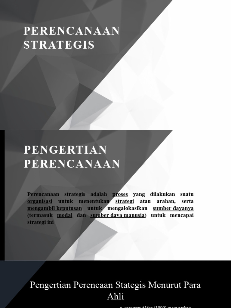 PPT Perencanaan Ppt6 | PDF | Karier & Perkembangan