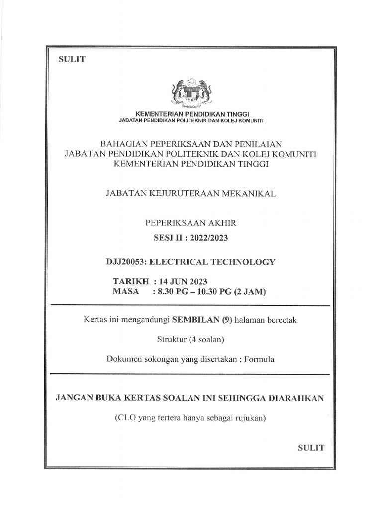 DJJ20053 Jun2023 | PDF