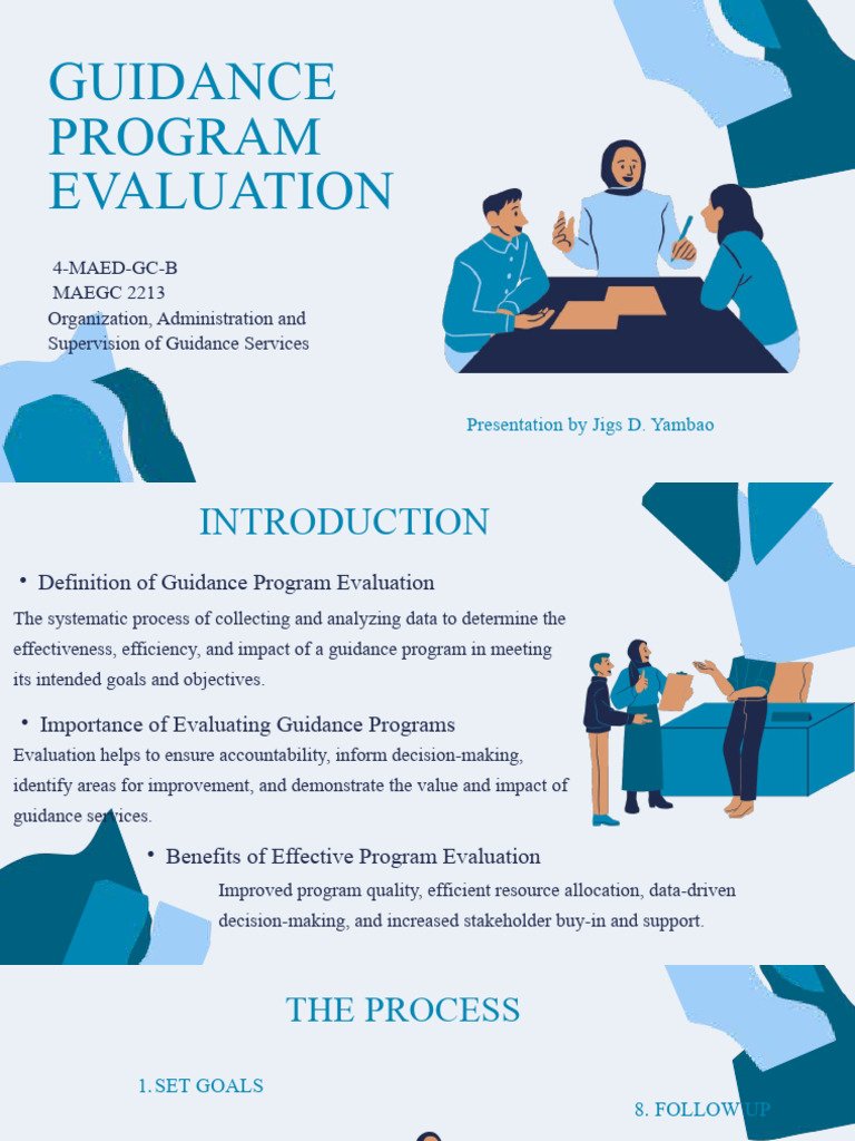 Yambao - Guidance Program Evaluation Report | PDF | Evaluation | Data Analysis