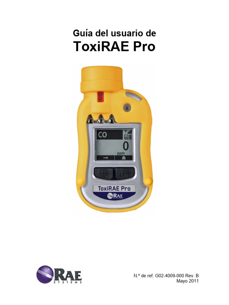 Manual Toxirae Pro Ec Pdf Electricidad Ingenieria Eléctrica