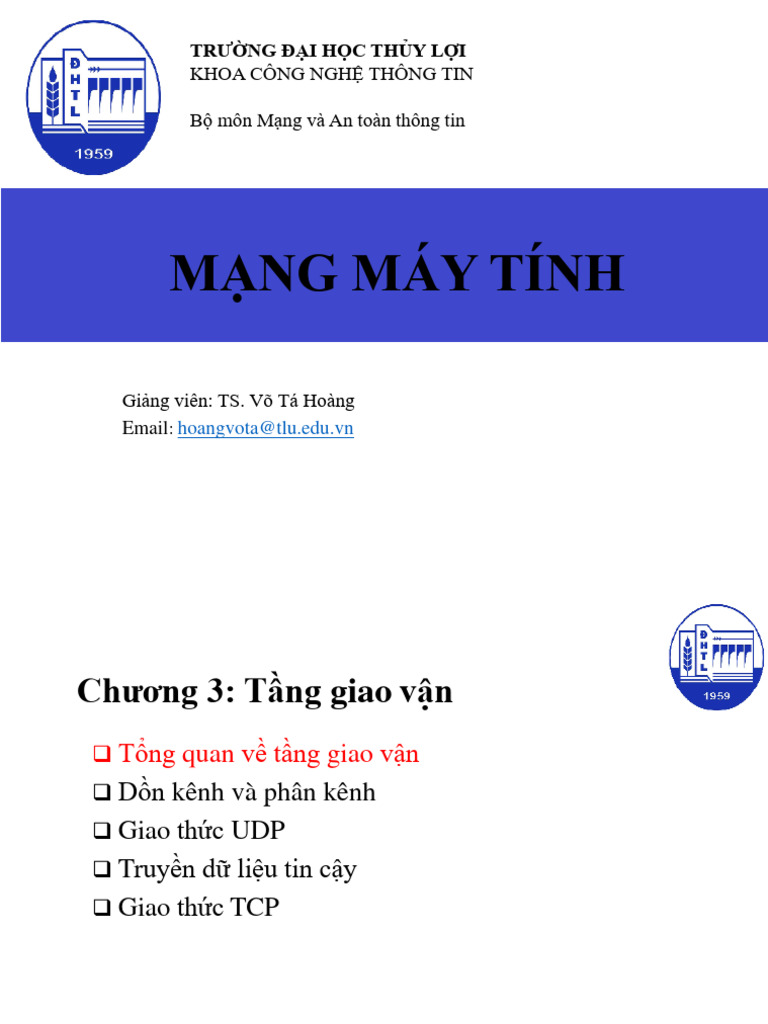 MMT Chuong3 | PDF