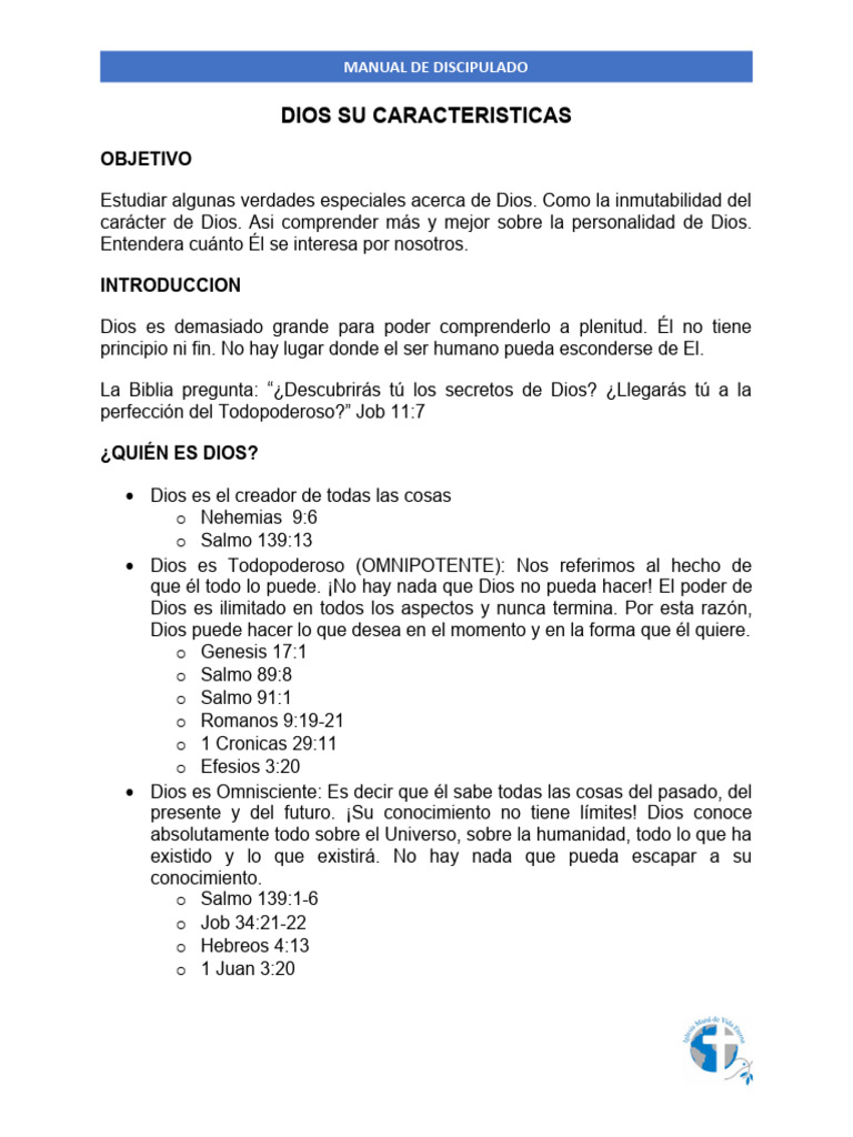 03 Dios | PDF | Dios | Omnipotencia