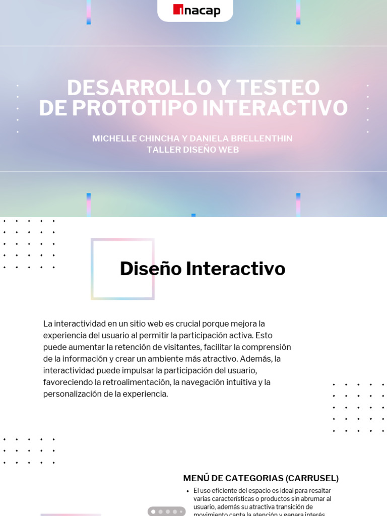 Prototipo Interactivo para Diseño Web | PDF | Red mundial | Internet y web