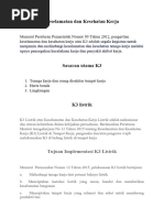 Standar Warna Demarkasi Lantai Pabrik | PDF