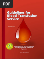 Blood Transfusion Notes-1 | PDF