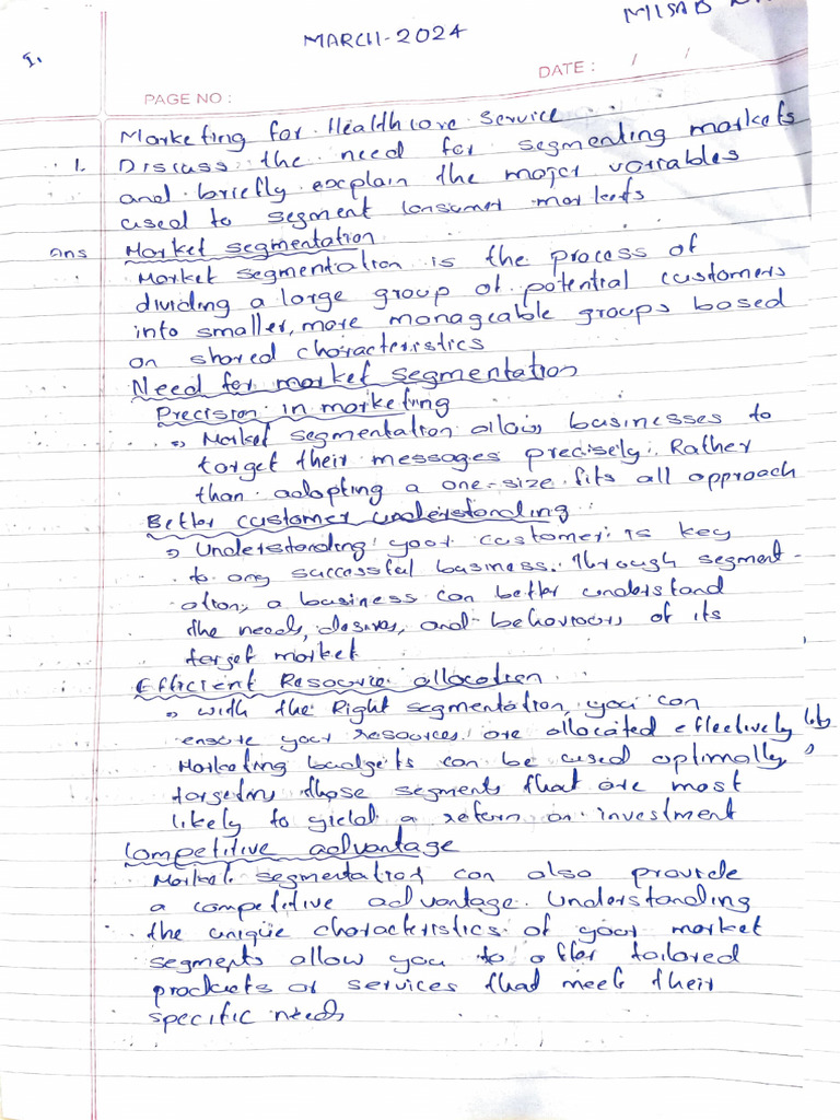 MHA QUESTION PAPER AND ANSWER | PDF