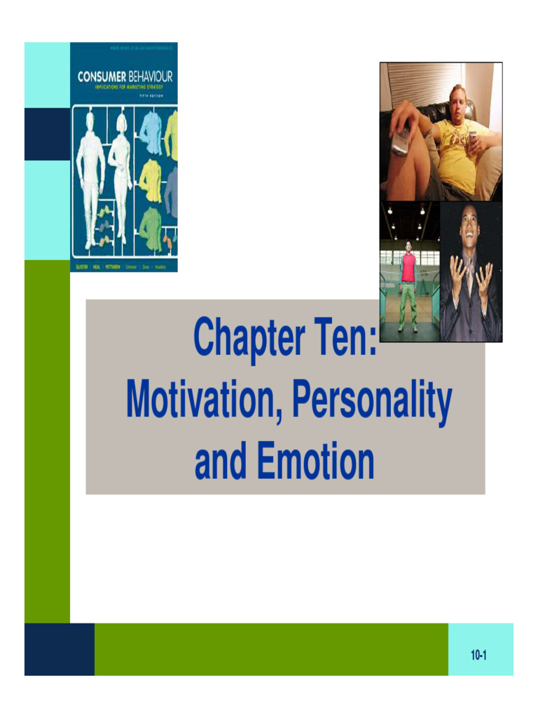 Buyer Behaviour-Motivation, Personality and Emotion | PDF ...
