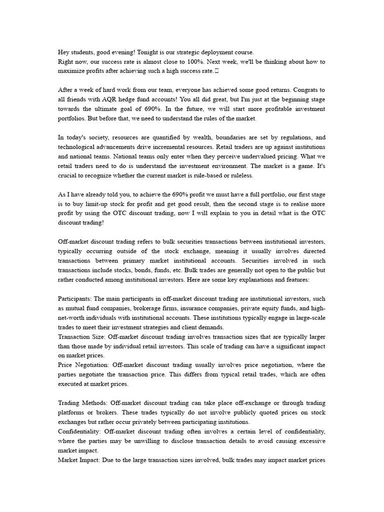 Study documents for April 22 | PDF | Stocks | Investing