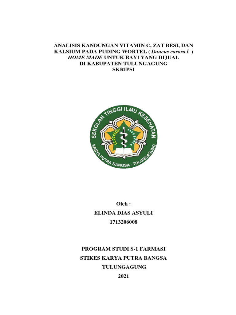 Naskah Skripsi Elinda Dias Asyuli | PDF