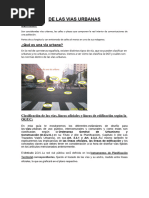 CARACTERISTICAS Vía Colectora | PDF | Calle | Transporte de tierra