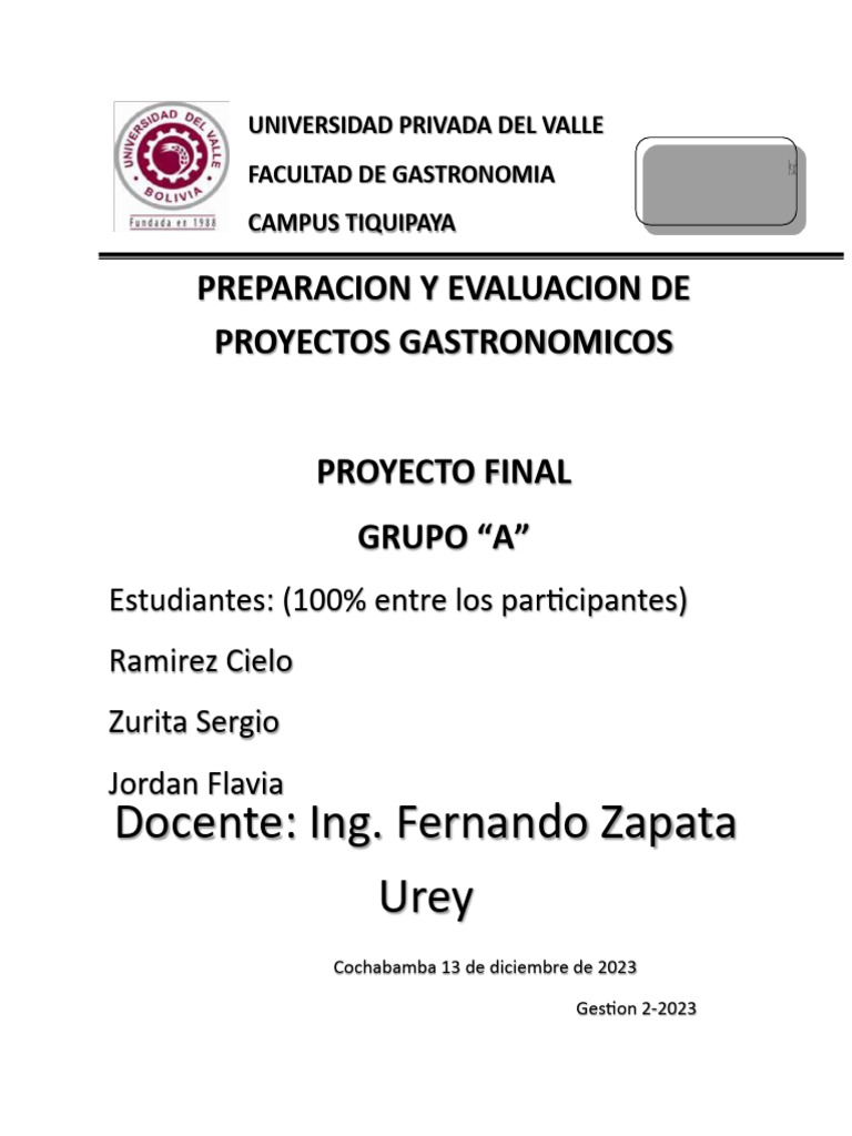 Drink It Proyectos Final-1 | PDF | Residuos | Comida rápida