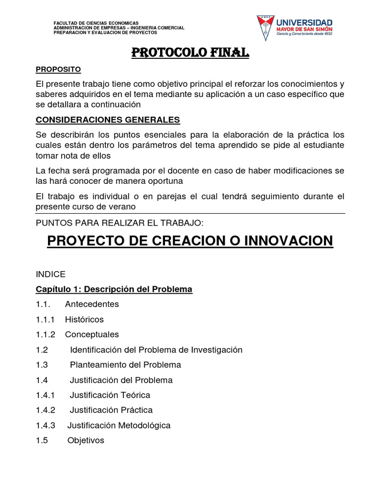 Protocolo Proyecto Prepa | PDF | Análisis FODA | Método científico
