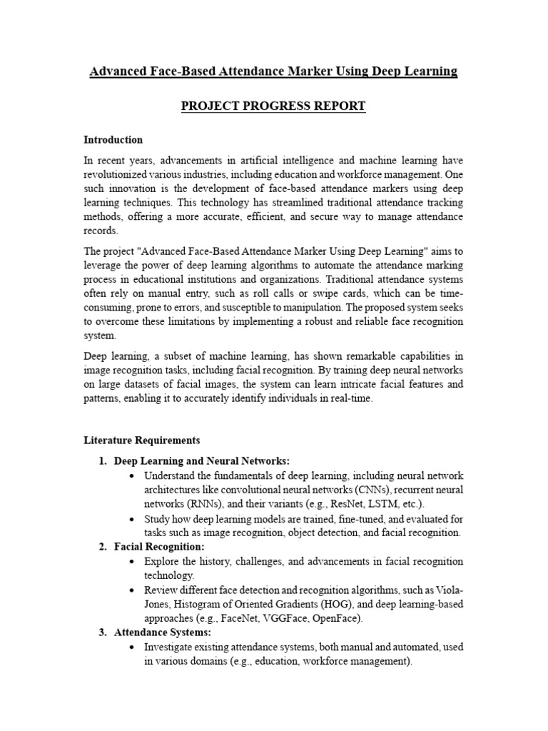 Major Project 30% Work Report | PDF | Deep Learning | Artificial Neural Network