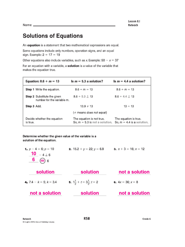 GOMath Reteach Book CH 8 L1 To 7 Anskey 2 | PDF