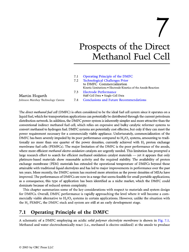 Chap-7 DMFC | PDF