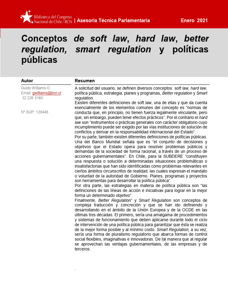 Definición de Soft Law y Hard Law | PDF | Estado (política)