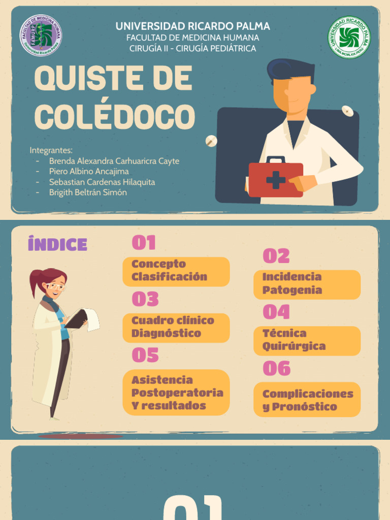 Quiste de Colédoco: Clasificación y Tratamiento | PDF | Bilis | Abdomen