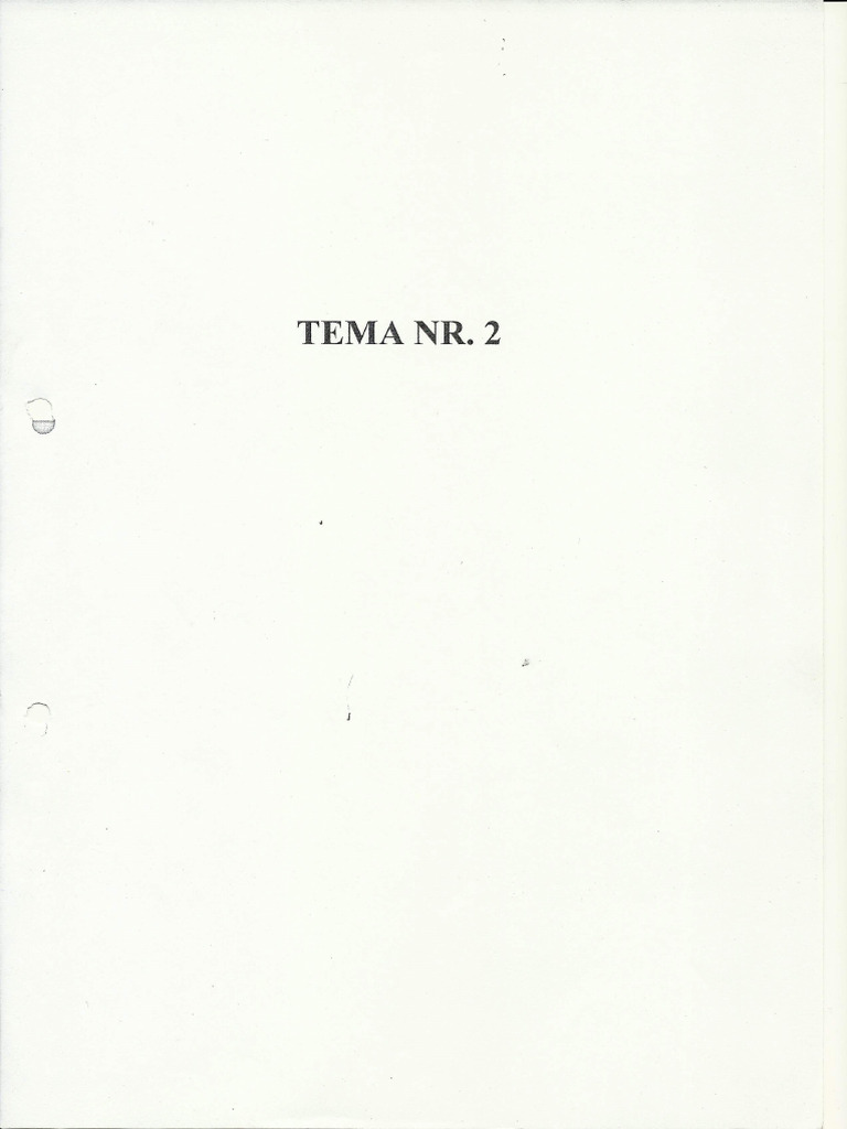 Tema nr.2 | PDF
