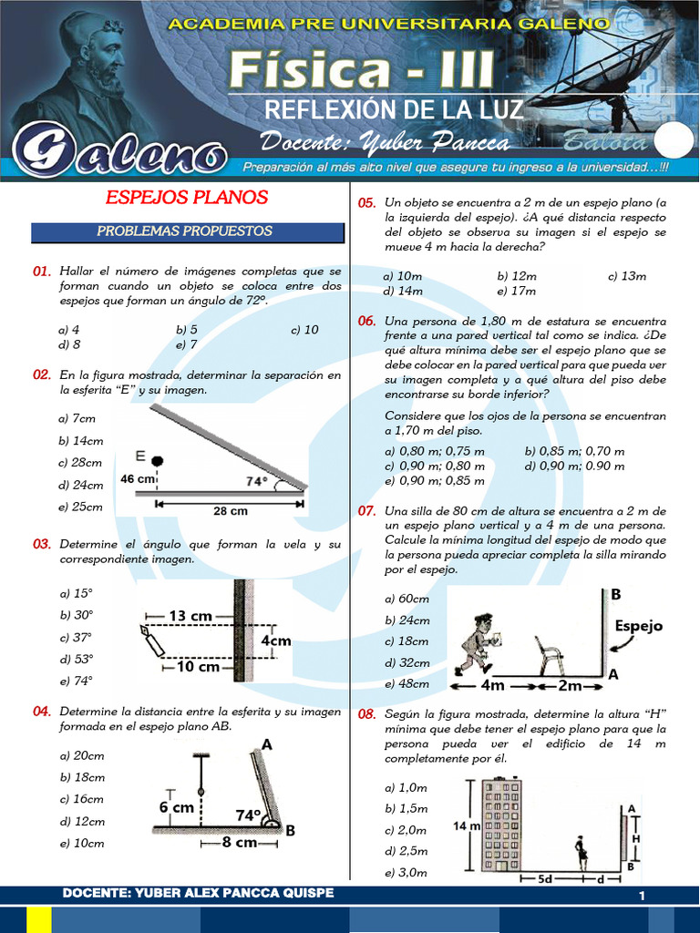 Espejos Planos | PDF