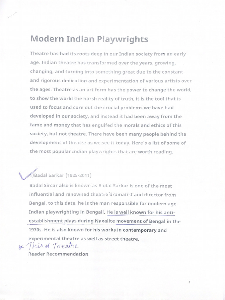 Morden Indian | PDF