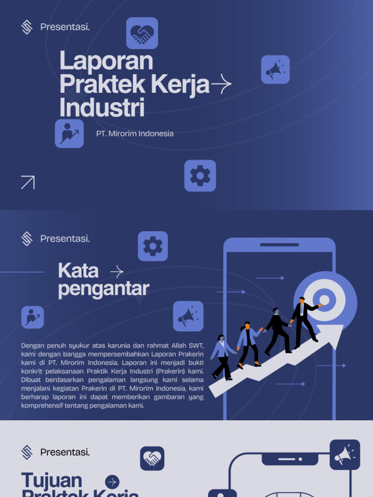 Presentasi Laporan Prakerin PT. Mirorim Indonesia | PDF