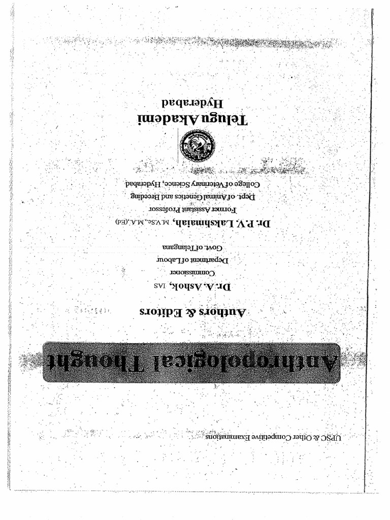 Anthropology Toppers Notes | PDF