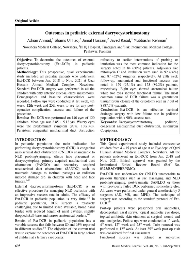 Peads-ExtDCR | PDF | Surgery | Medical Specialties