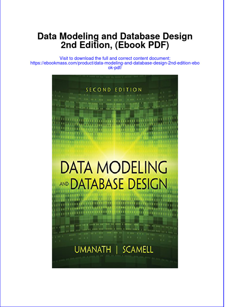 Data Modeling And Database Design 2nd Edition Pdf Full Chapter Pdf Pdf Databases 8291