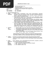 Kerangka Acuan Kerja Sipbj v2 | PDF