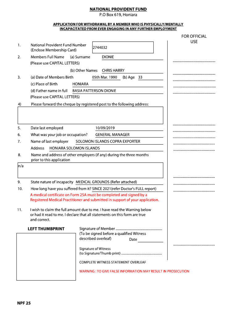 CHD NPF | PDF