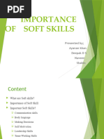 PowerPoint Presentation On Soft Skills. | PDF | Skill | Communication