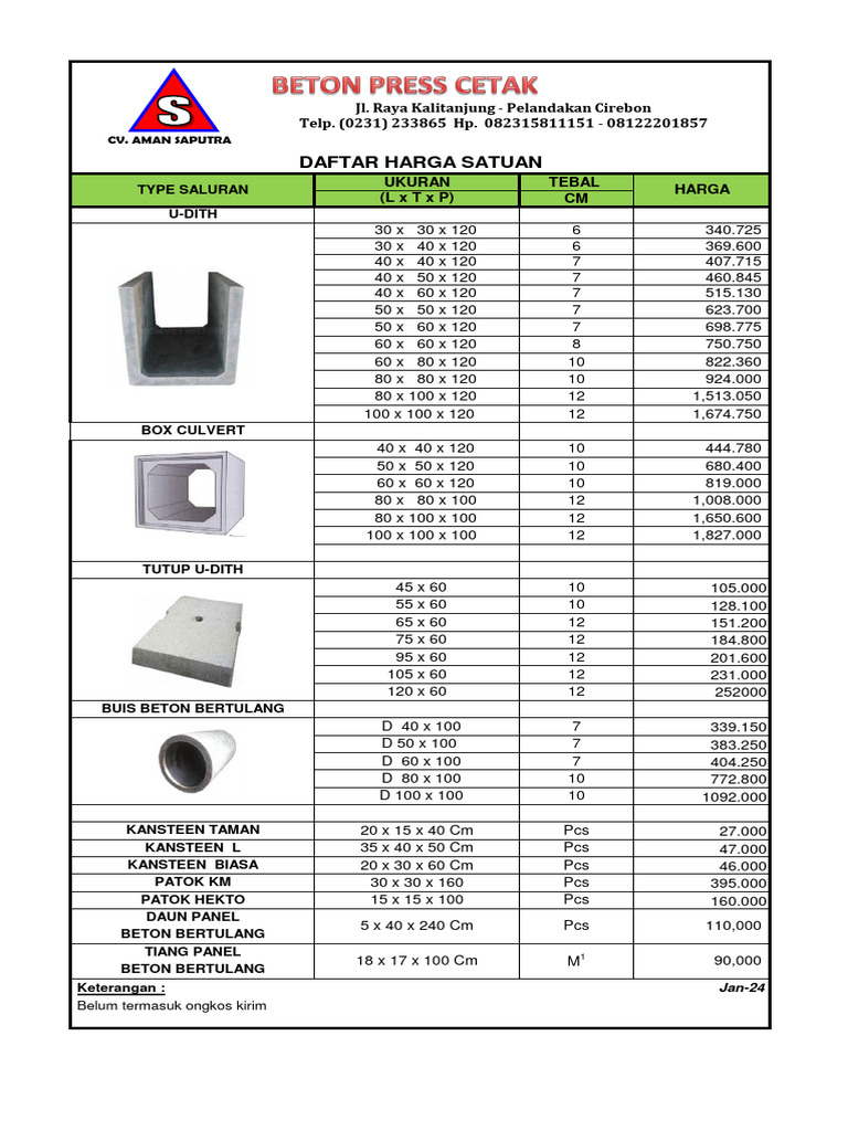 Katalog Harga Udith Pdf