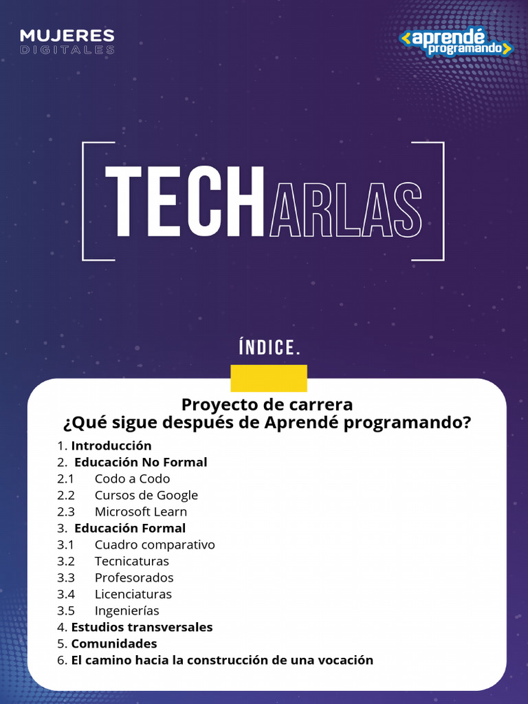 Proyecto de Carrera - Aprendé Programando | PDF | Ciencias de la Computación | Maestros