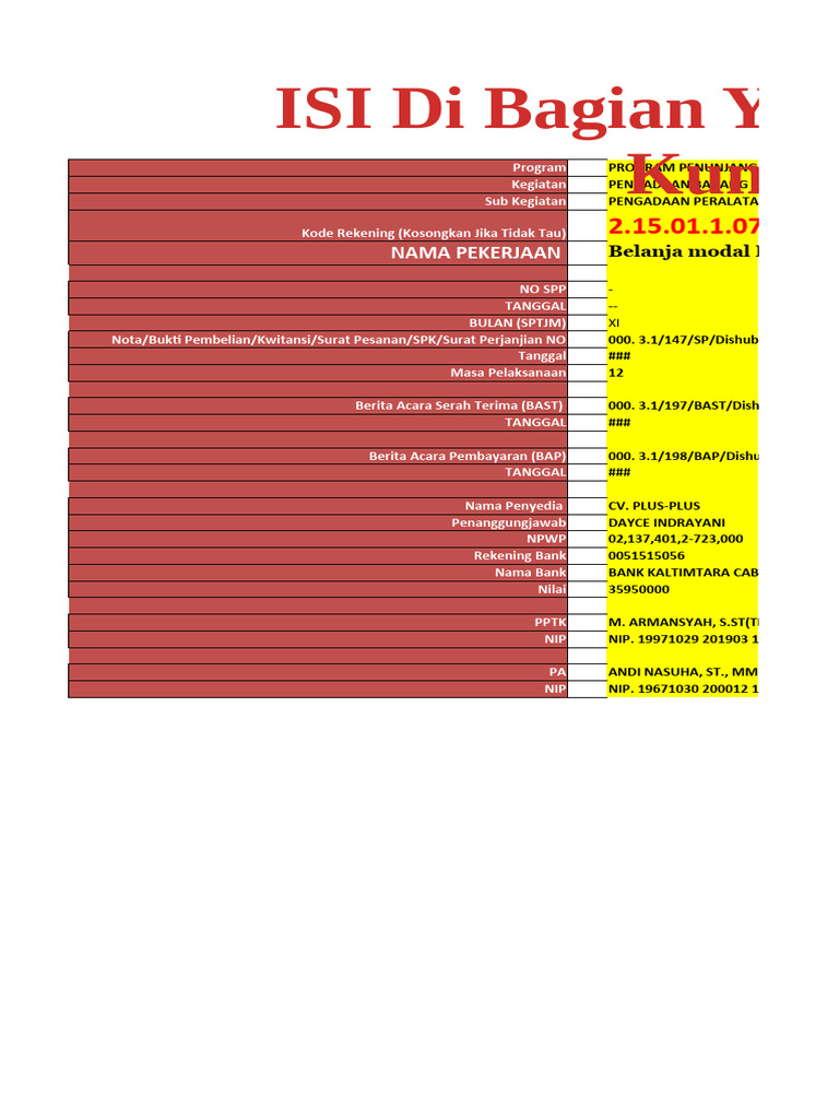 Pengadaan PC Plus-Plus Komp | PDF
