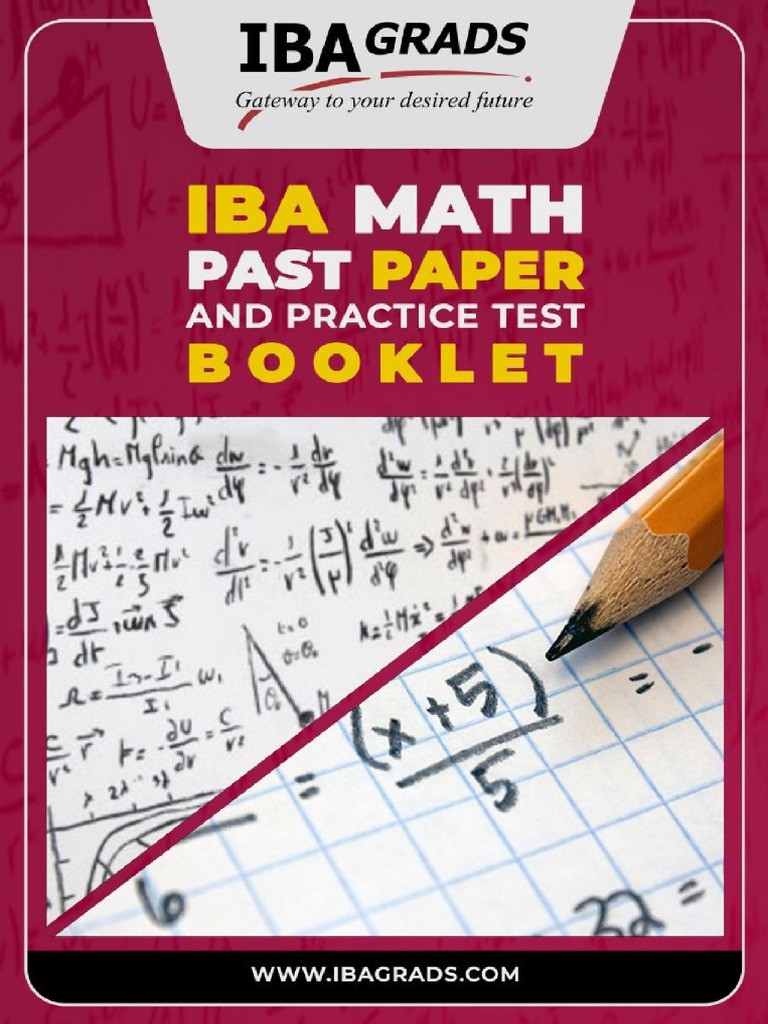 Iba Maths Past Papers | PDF